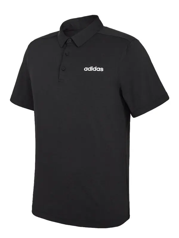 Adidas D2m Elv Polo Shirt Asia Sizing - Black