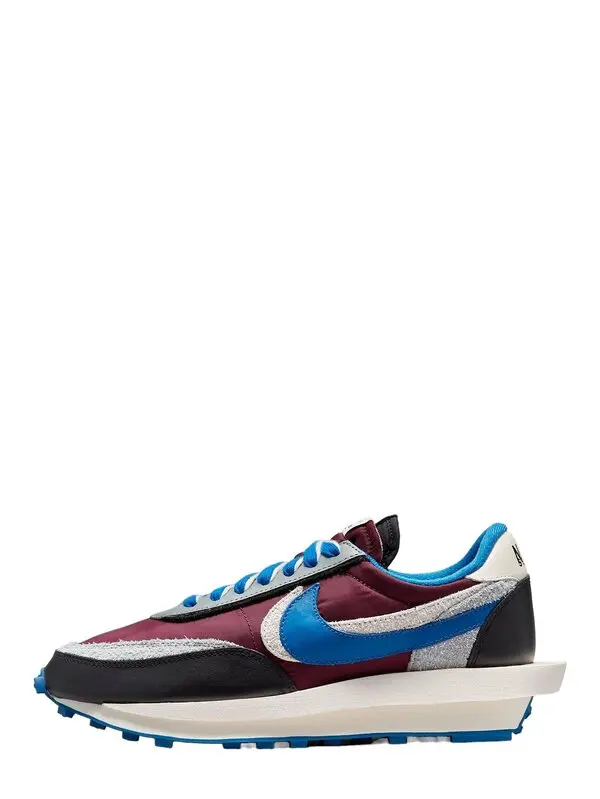 Nike X Sacai X Undercover Ld Waffle "night Maroon Team Royal - Purple/blue/white