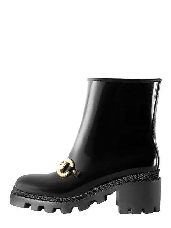 Gucci Horsebit Ankle Boots - Black