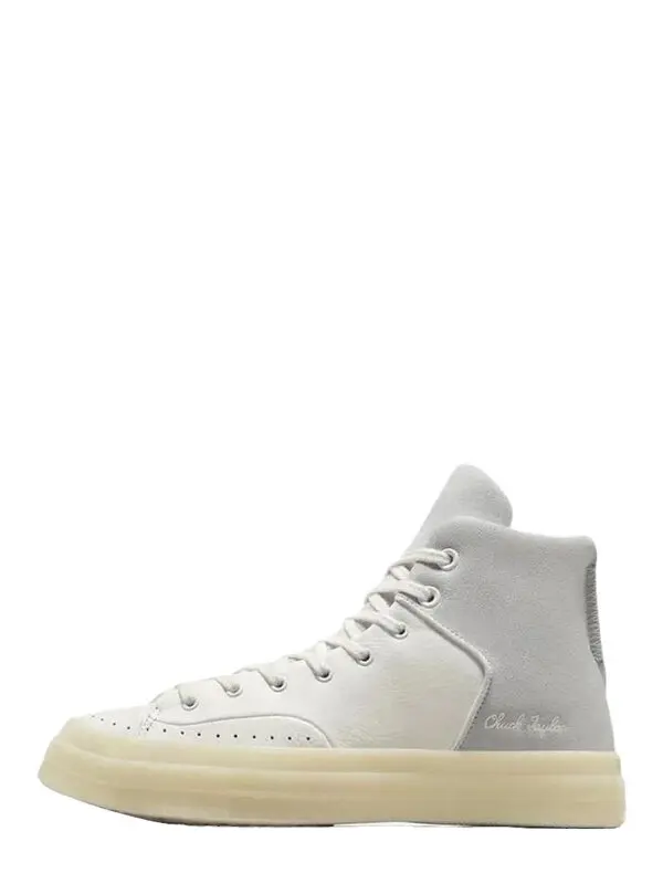 CONVERSE Chuck 70 Marquis Leather High Top Sneakers - Vintage White/moonbathe Grey