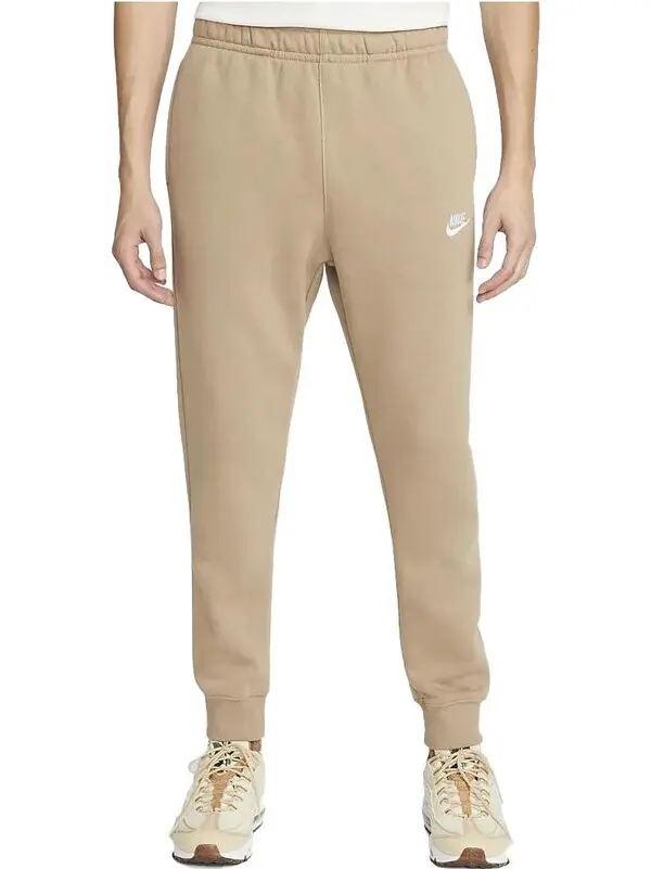 Nike Club Fleece Sweatpants 'kahki - Kahki/white