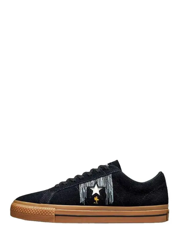 CONVERSE Peanuts X One Star Low "snoopy And Woodstock" Sneakers - Black/brown/white