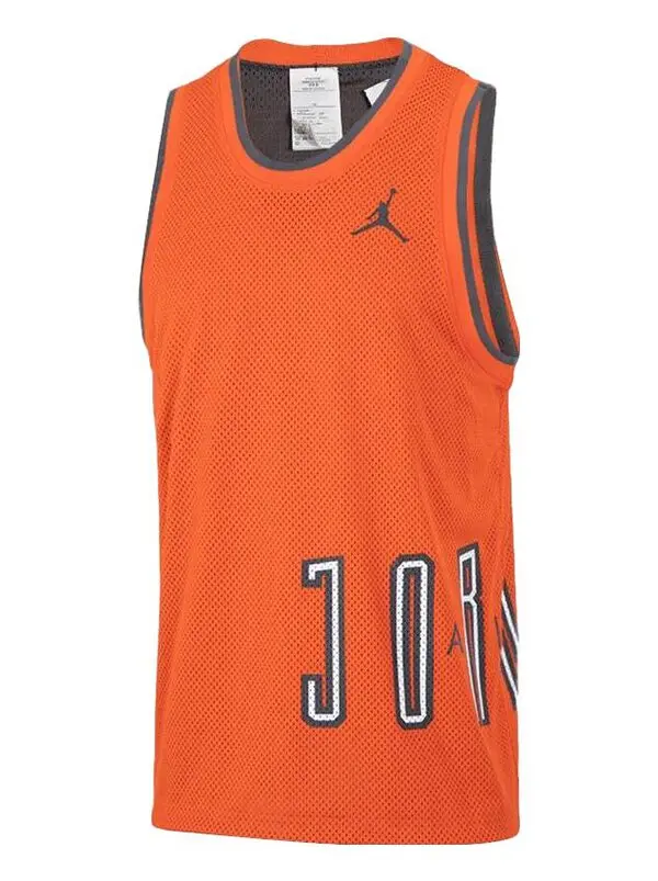 JORDAN Air Sport Dna Reversible Basketball Vest - Orange