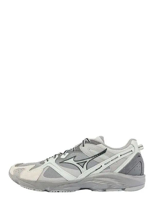 Mizuno Lg 90s Ec "grey" Sneakers - Light Grey/black/white