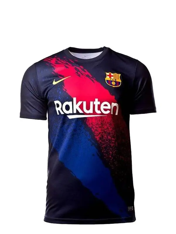 Nike Fc Barcelona Striped Jersey - Red/navy/blue