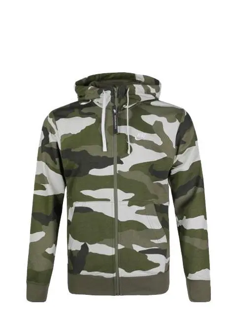 Nike Camouflage Full-zip Hoodie - Green