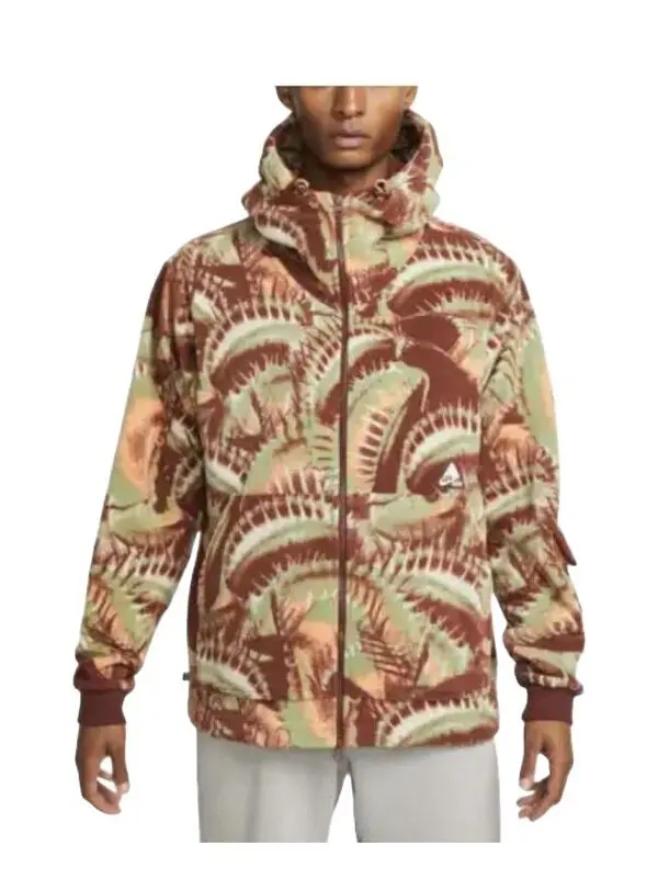 Nike Printed Hooded Zip Jacket - Default Colorway