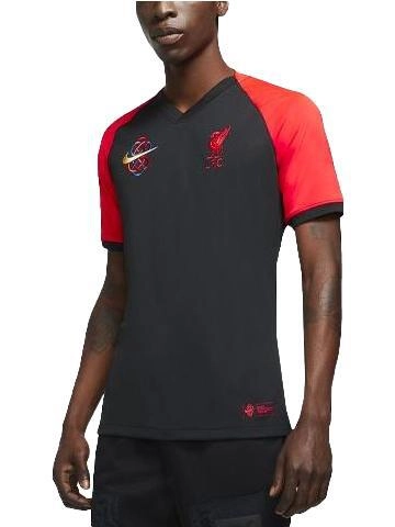 Nike Liverpool Color Block Football Short Sleeve - Default Color