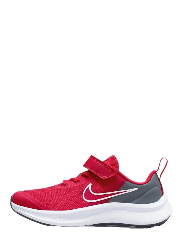 Nike Star Runner 3 Low Top Sneakers - Red/grey