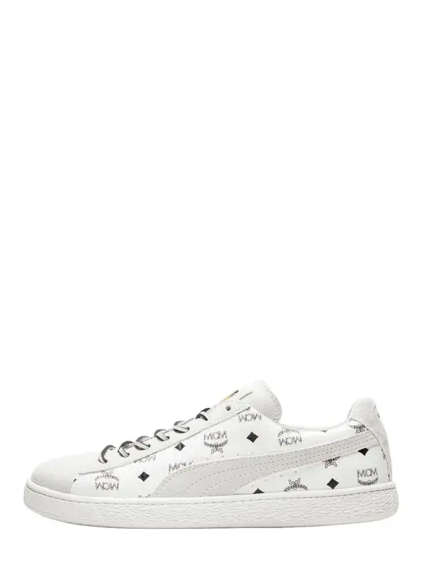 PUMA Mcm X Suede 'whisper White - Black/white