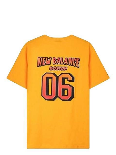 NEW BALANCE Athletic Basketball Graphic T-shirt Asia Sizing - Orange