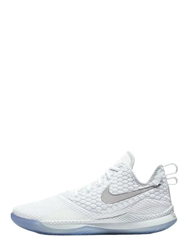 Nike Lebron Witness 3 Ep 'chrome' Athletic Sneakers - White