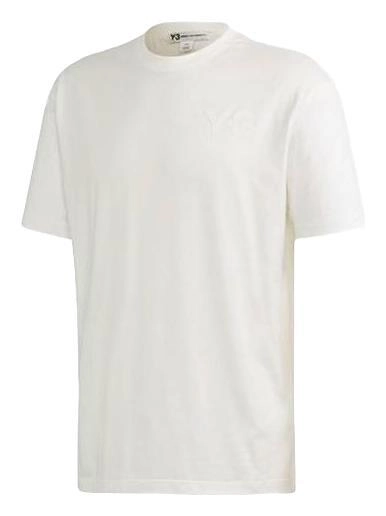 Adidas Y-3 Ss21 Casual Logo Short Sleeve T-shirt - White