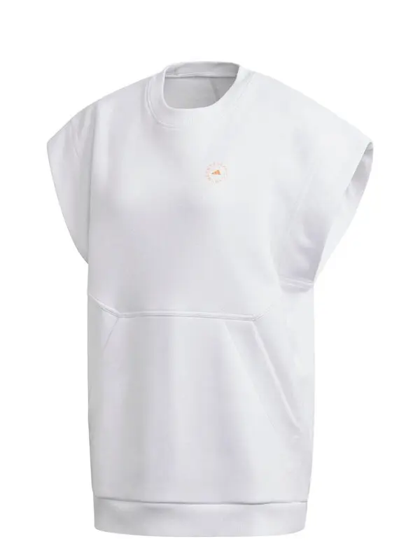 Adidas Stella Mccartney Sleeveless Sweatshirt - White