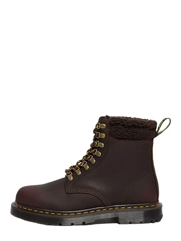 Dr. Martens 1460 Wintergrip Lace Up Boots - Cocoa/dark Brown