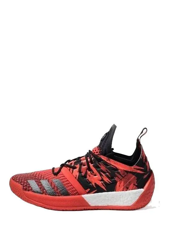 Adidas Harden Vol.2 Path Sneakers - Black/red