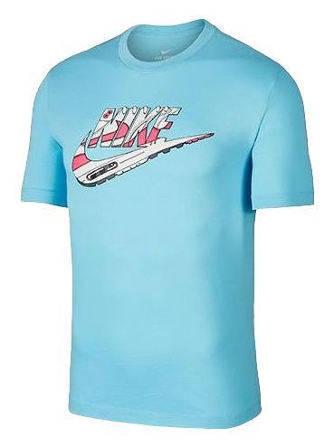 Nike Graphic Logo Short Sleeve T-shirt - Blue