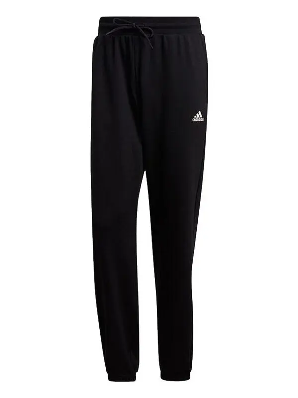 Adidas Pant Logo Casual Breathable Lacing Sports - Black