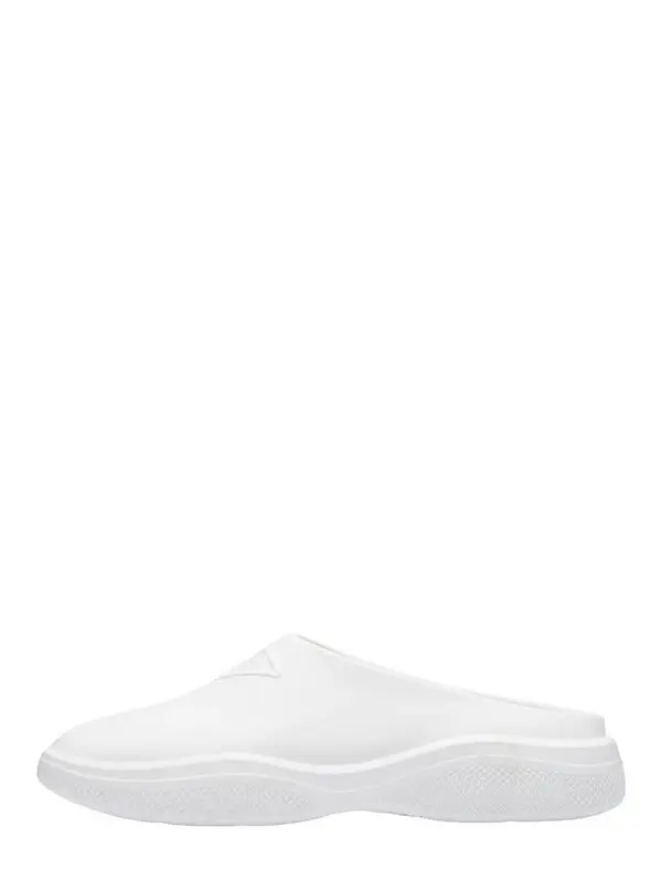 Prada Foam Rubber Mules - White