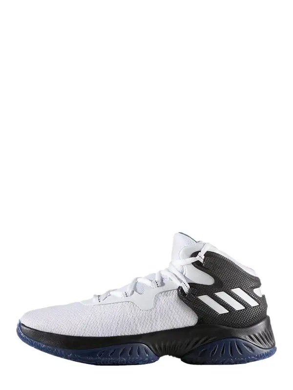 Adidas Explosive Bounce High-top Sneakers - White/black
