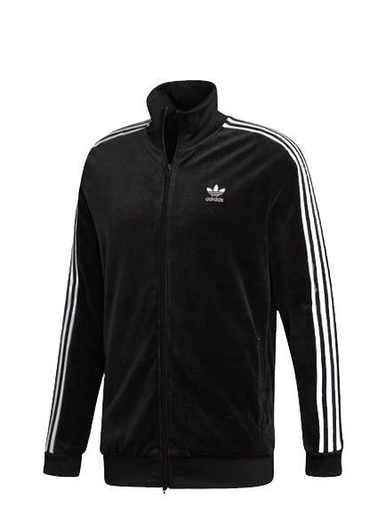 Adidas Originals Stand Collar Track Jacket - Black