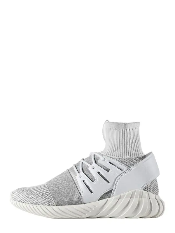 Adidas Tubular Doom Pk High Top Sneakers - White/grey
