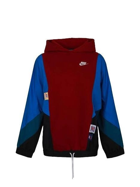 Nike Color Block Fleece Pullover Hoodie - Default Color