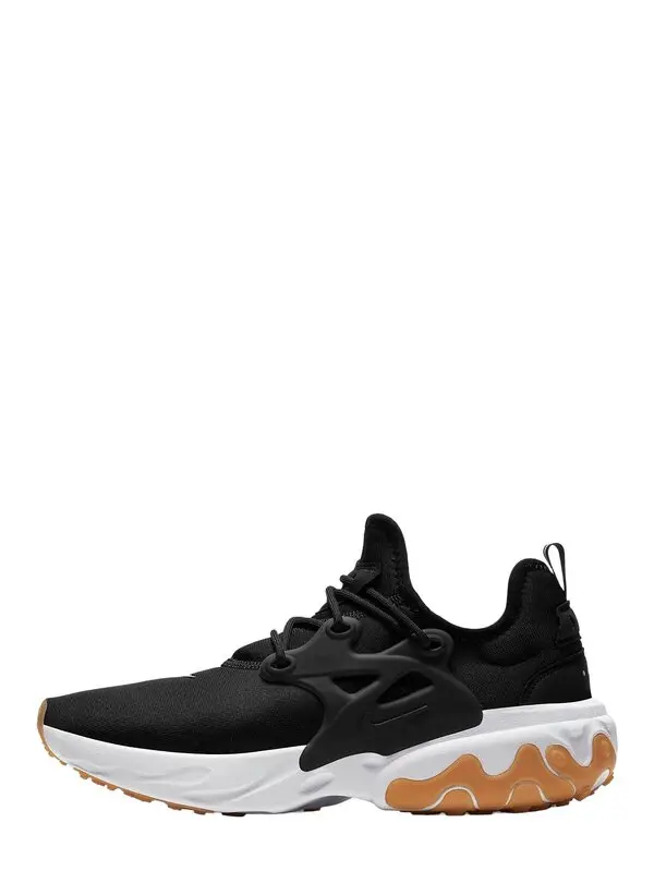 Nike React Presto " Gum" Sneakers - Black