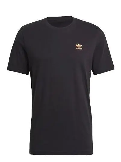 Adidas Originals Casual Breathable Sports Round Neck Short Sleeve - Black