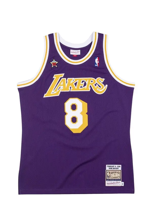 Mitchell & Ness Nba Kobe Bryant All-star 1998 West Jersey #8 - Purple