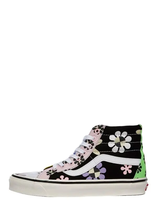 VANS Sk8-hi 38 Dx Anaheim Factory Psychedelic Floral High Top Sneakers - Multi-color