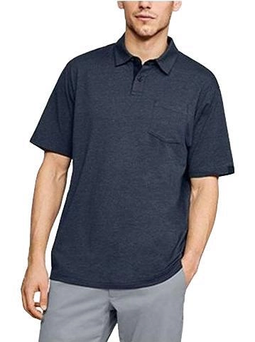 Under Armour Charged Cotton Scramble Polo Shirt - Navy
