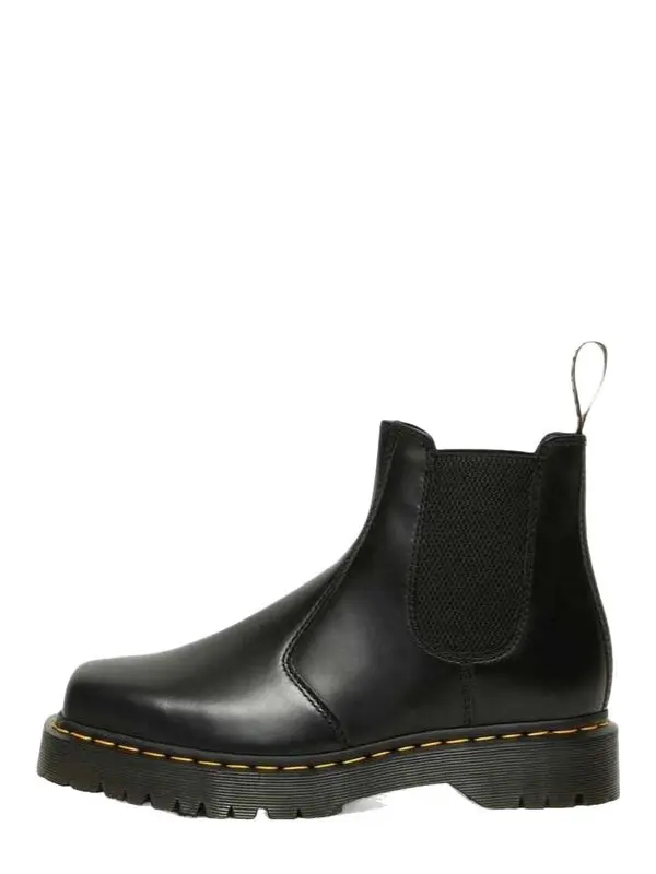 Dr. Martens 2976 Bex Squared Toe Leather Chelsea Boots - Black
