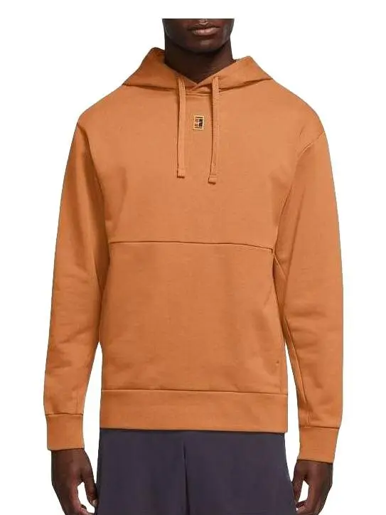 Nike Court Heritage Fleece Tennis Hoodie - Orange