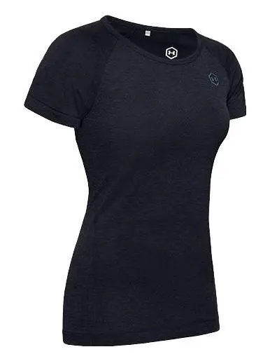 Under Armour Rush Seamless Short Sleeve T-shirt - Black