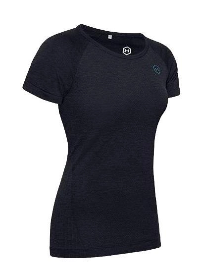 Under Armour Rush Seamless Short Sleeve T-shirt - Black