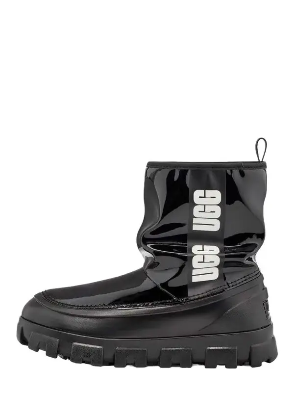 UGG Classic Brellah Mini Boot - Black/white