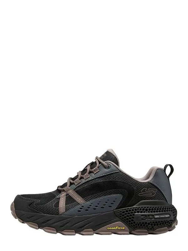 Sketchers 3d Max Protect Athletic Lace-up Sneakers - Black/multicolor