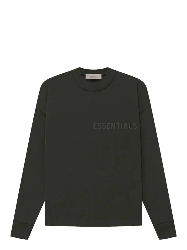 Fear Of God Long Sleeve Tee - Off Black
