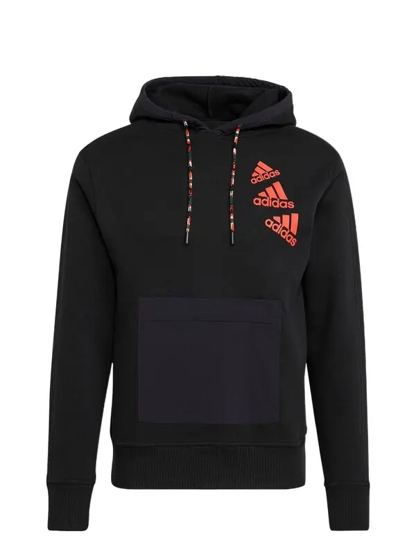 Adidas Q4 Bl Hd Logo Hoodie - Multi-color