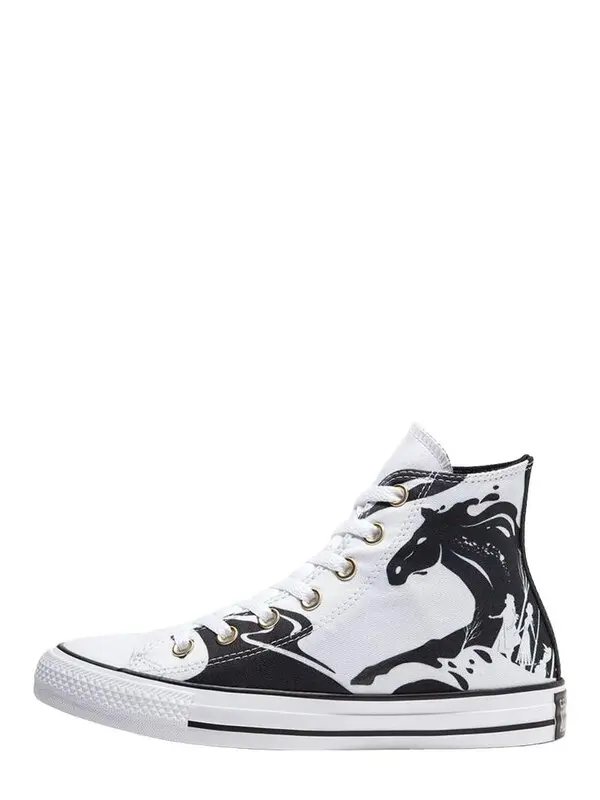 CONVERSE Chuck Taylor All Star High Top "enchanted Forest - Black And White