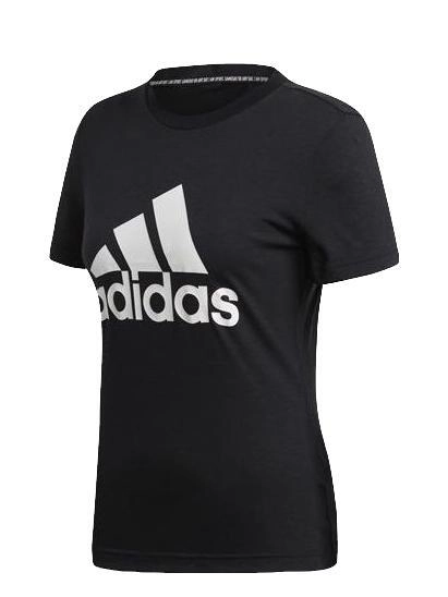 Adidas Logo Graphic Sport Tee - Black