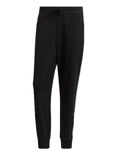 Adidas Y-3 3-stripes Classic Cuffed Track Pants - Black