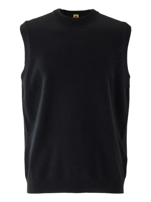 Onitsuka Tiger Knit Vest - Black