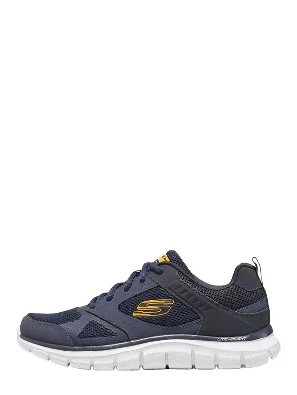 Sketchers Track Syntac Athletic Sneakers - Navy