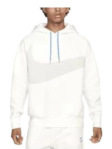Nike Swoosh Tech Fleece Pullover Hoodie - Sail/light Bone