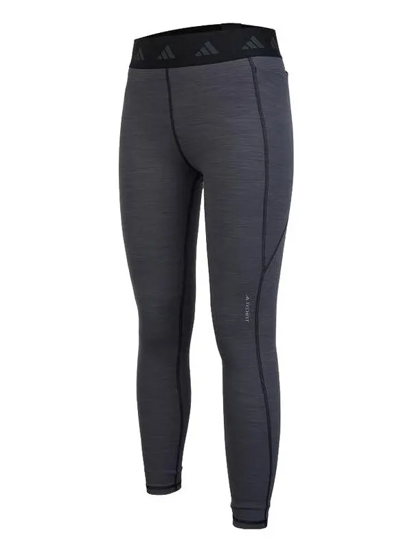 Adidas Techfit Brushed Full Length Leggings - Black