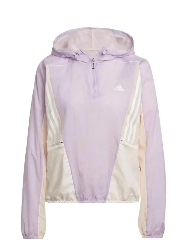 Adidas Hyperglam Hooded Track Top - Purple