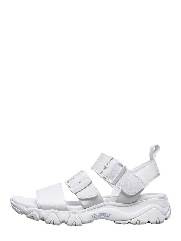Sketchers D'lites 2.0 Sandal - White