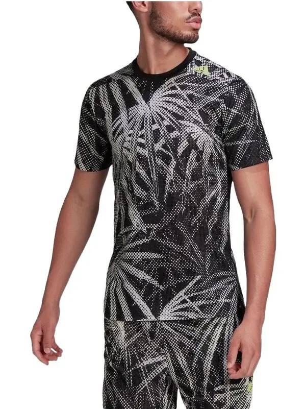 Adidas Plant Full Print Short Sleeve T-shirt - Multi-color